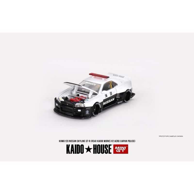 KHMG120 MINI GT X KAIDO HOUSE 1/64 NISSAN SKYLINE GT-R R34 KAIDO WORKS ...