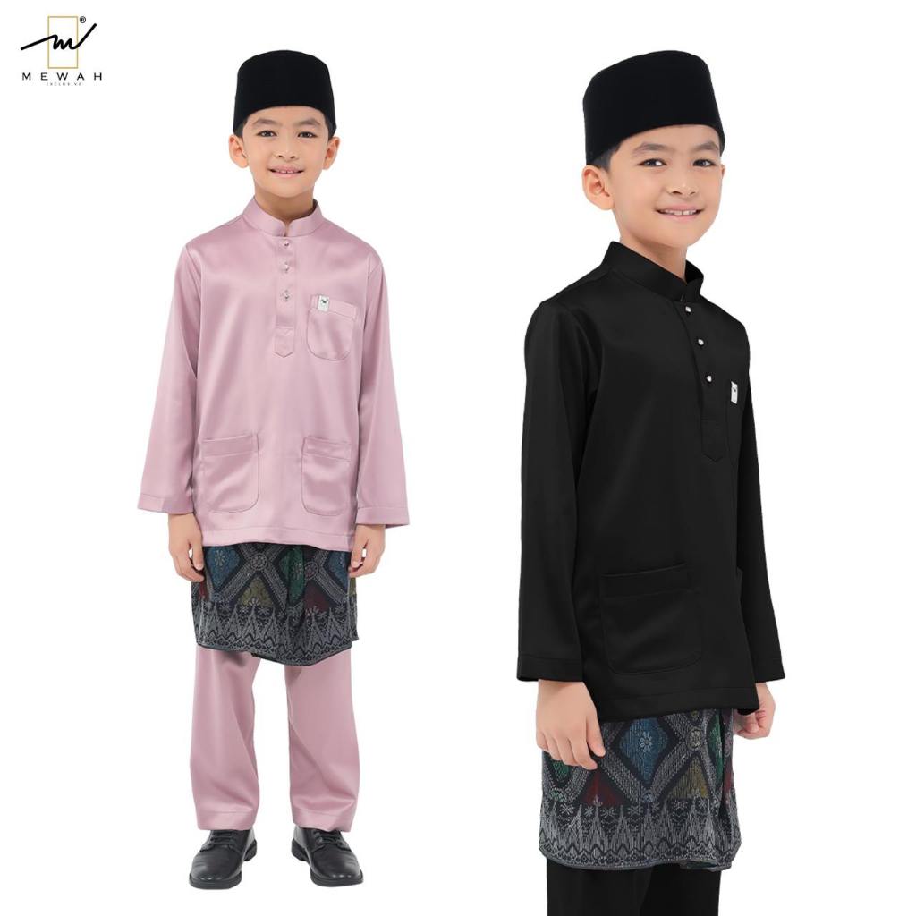 MEWAH EXCLUSIVE BAJU MELAYU DANIEH JUNIOR Kids Clothing Ironless Sleeve ...