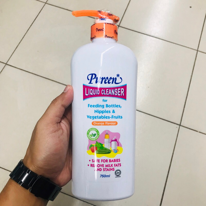 Pureen Liquid Cleanser For Feeding Bottles,Nipples & Vegetables-Fruits ...
