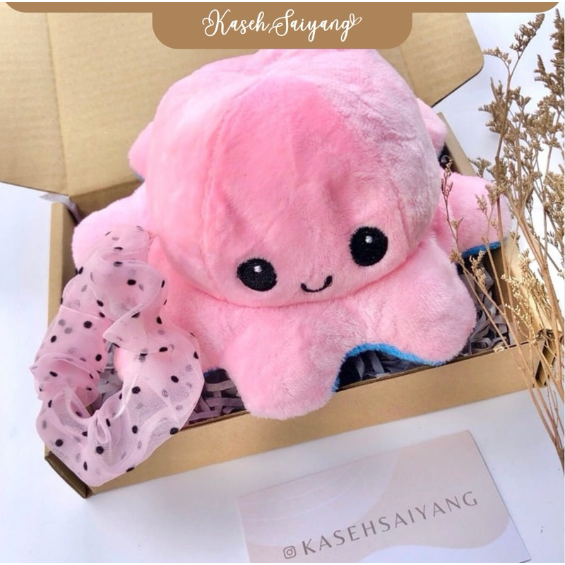 🔥Ship 24H🔥 GiftBox Octopus Doll Flip Viral Gift Surprise Iloveyou Box ...