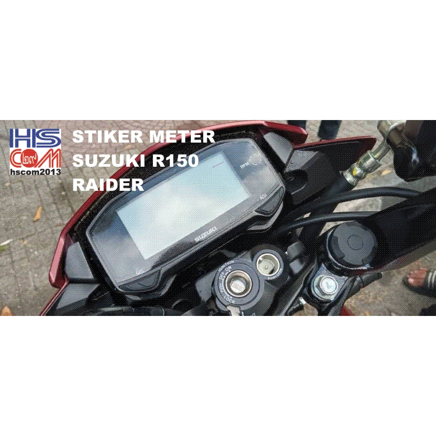 20240701-001 STIKER METER SUZUKI R150 RAIDER | Shopee Malaysia