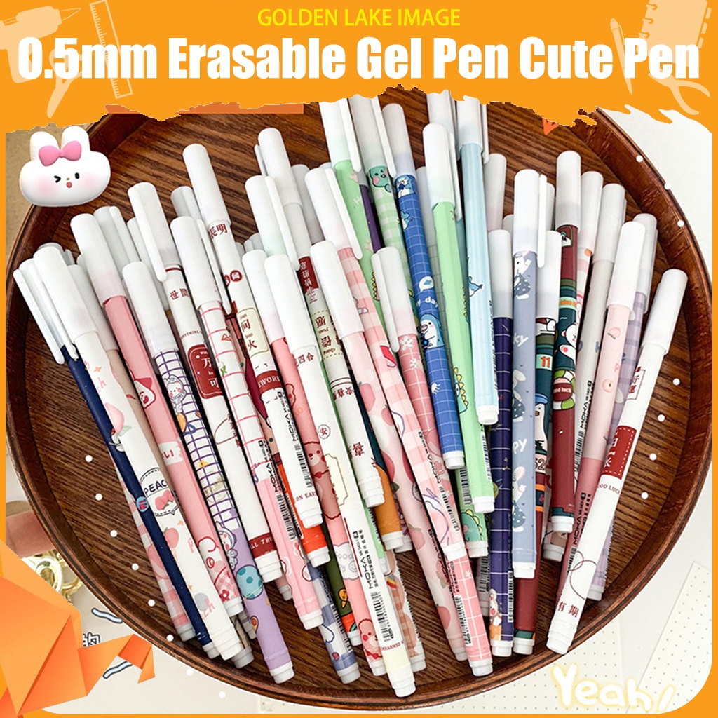 1Pc Cartoon Erasable Gel Pens Kawaii Washable Handle Magic Pen 0.5mm ...