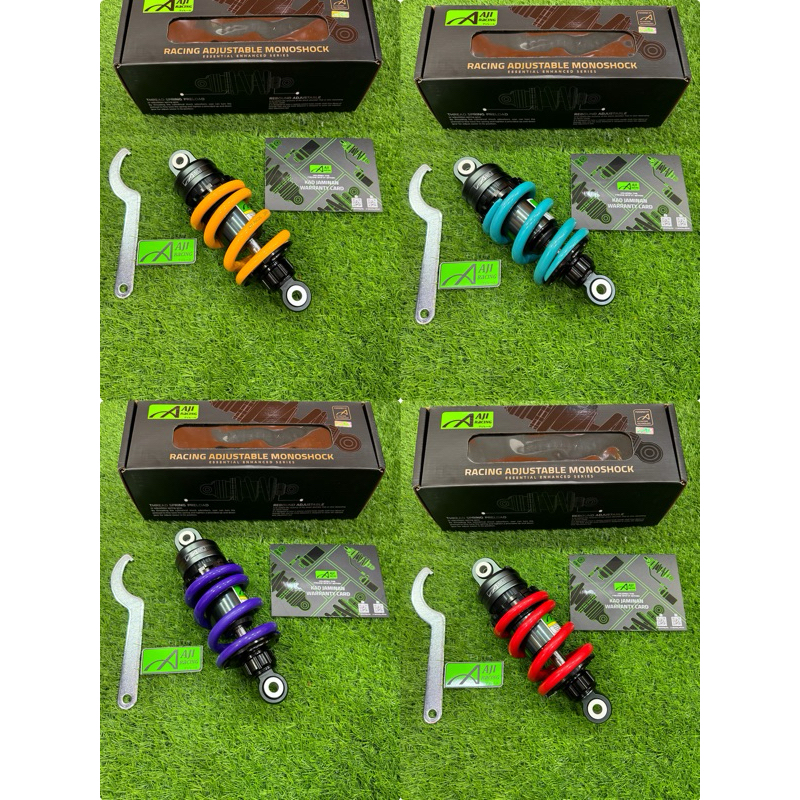 Aji racing adjustable monoshock (BIG SPRING) (205mm) yamaha y15 y15zr ...