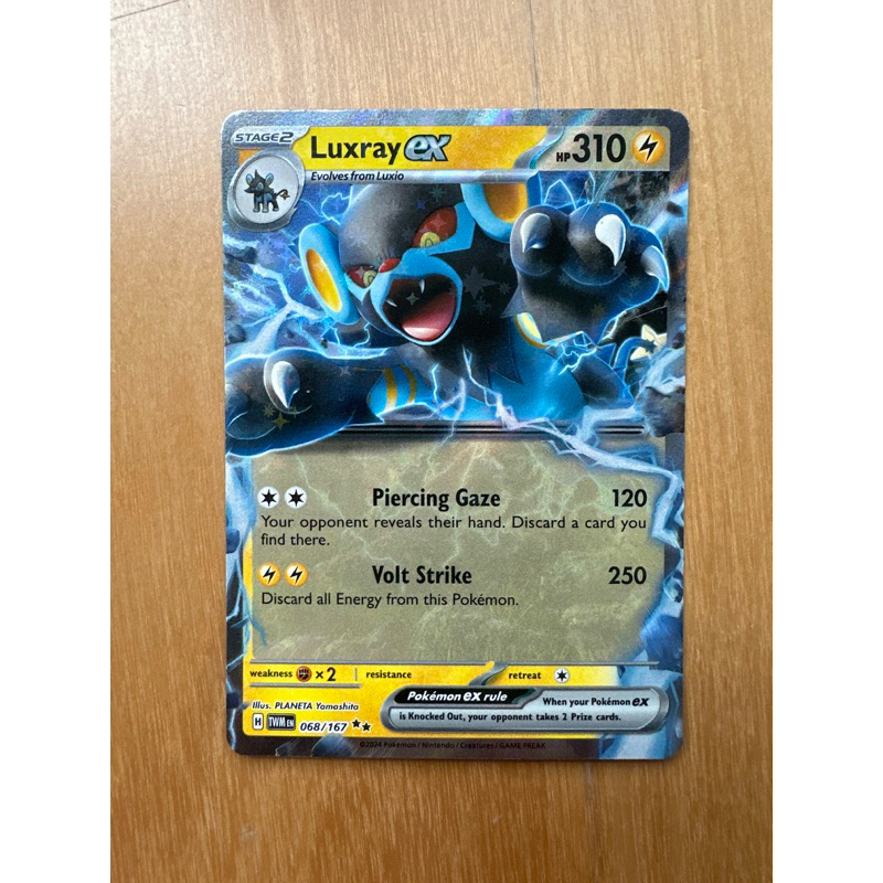Luxray ex 068 | Double Rare | SV06 Twilight Masquerade [Pokemon TCG ...