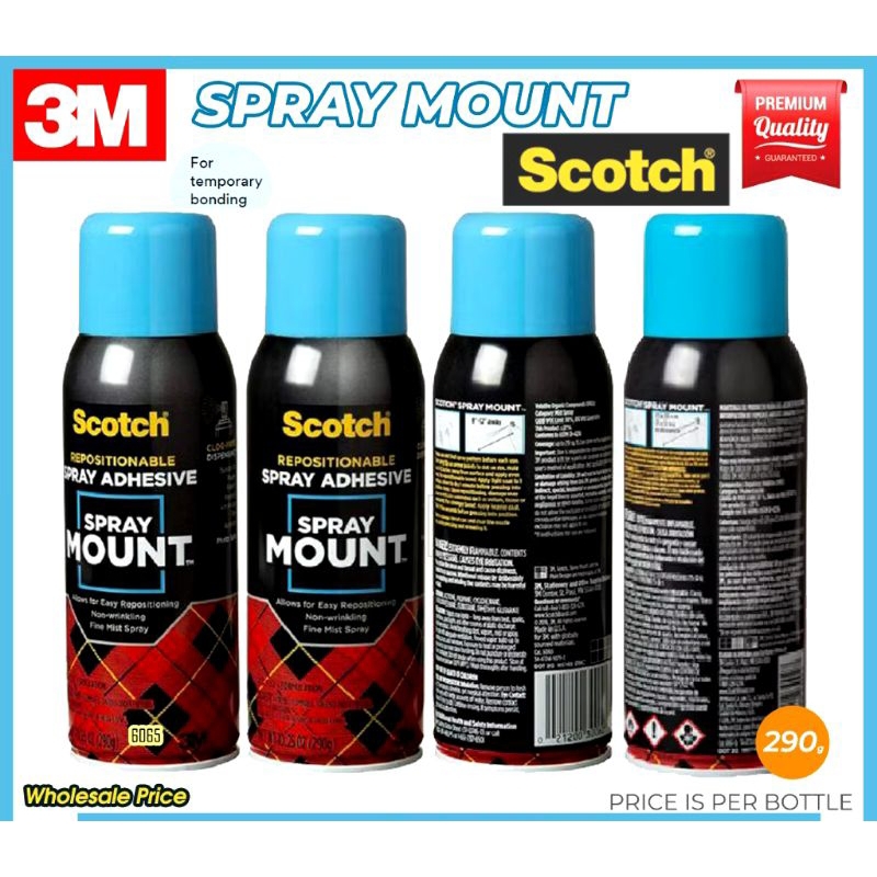 3M Scotch® Spray Mount™ Repositionable Adhesive 6065 290g | Shopee Malaysia