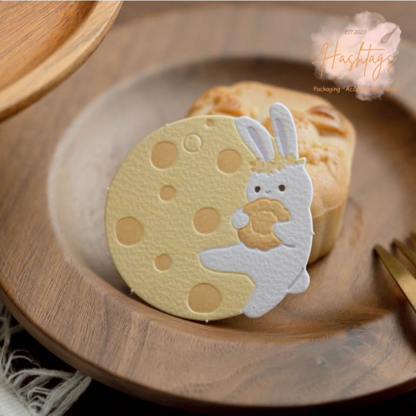 Mooncake tag/中秋吊牌/Mooncake packaging/中秋节包装/月饼包装/Mooncake decoration ...