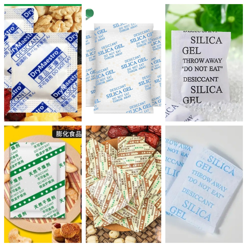 UMI 1pcs Silica Gel Blue Absorb Moisture Food Grade Oxygen Absorber ...
