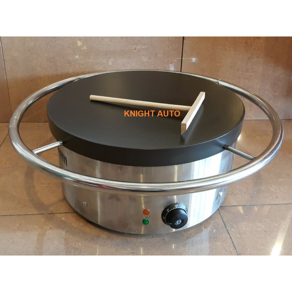 Heavy Duty Commercial Electric PanCake Crepe Maker Rotary Pan Large ...