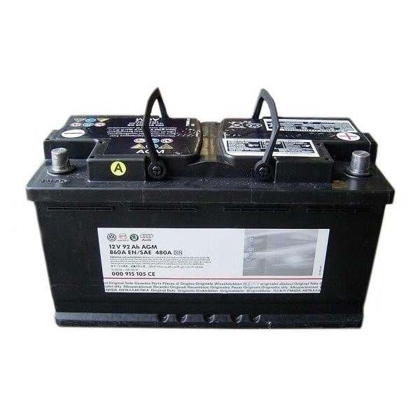 000915105CE BATTERY AGM 92AH/520A DIN 850A 000915089BE | Shopee Malaysia
