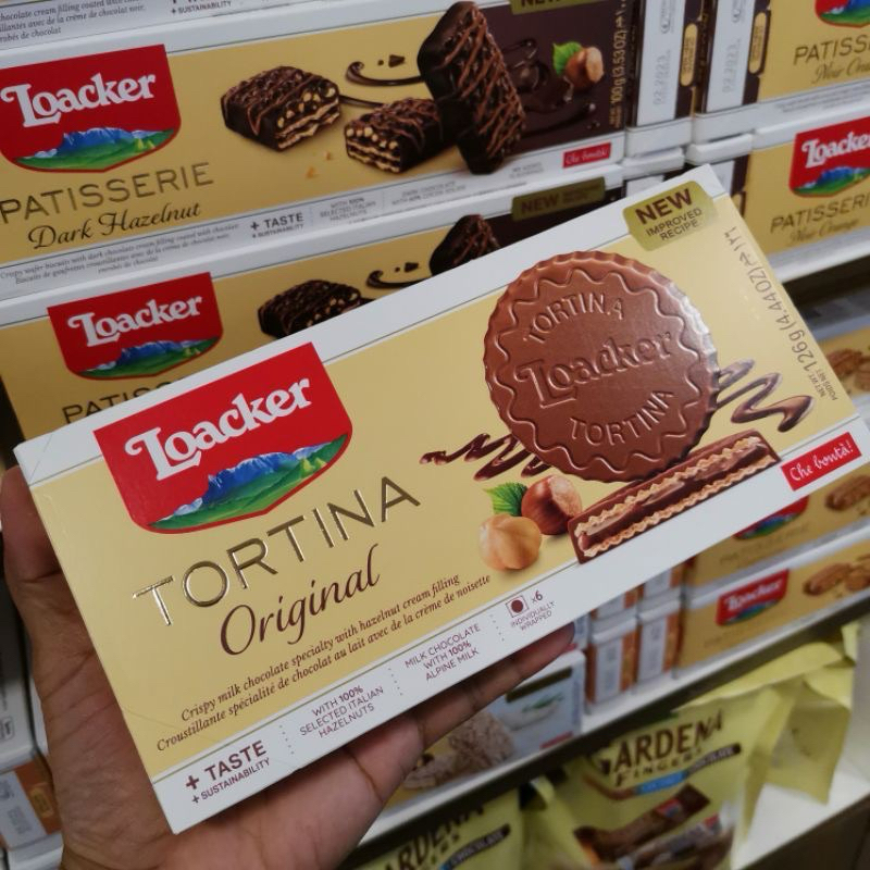 Loacker Tortina Gran Pasticceria Coklat Langkawi | Shopee Malaysia