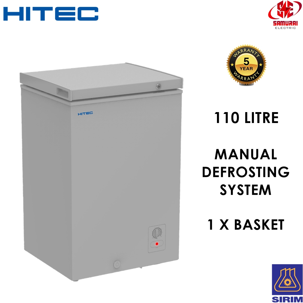 Hitec Chest Freezer Dual Cooling 110 Litre HFZFC130 | Shopee Malaysia