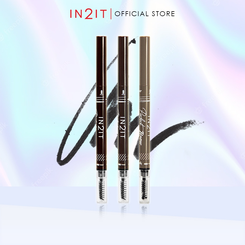 IN2IT Perfect Brow Eyebrow Liner 0.2g (PEB) [Halal Certified] | Shopee ...