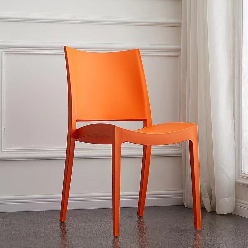 (BIG SIZE) FURNIMALL Nordic Candy Chair Plastic Chair Cafe Chair Dining ...