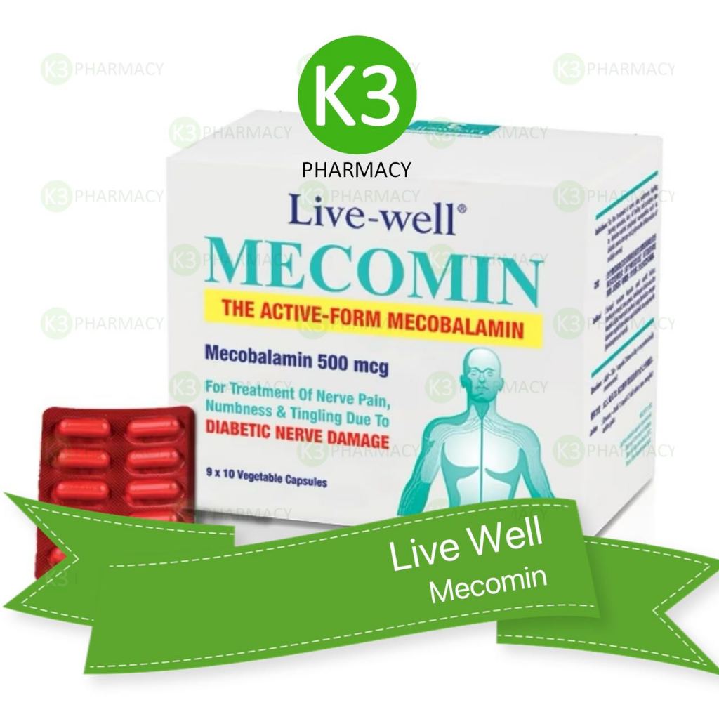 Live-Well Mecomin 500MCG | Shopee Malaysia