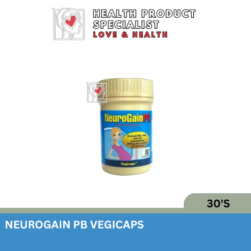 NeuroGain PB Vegicaps 30’s | Shopee Malaysia