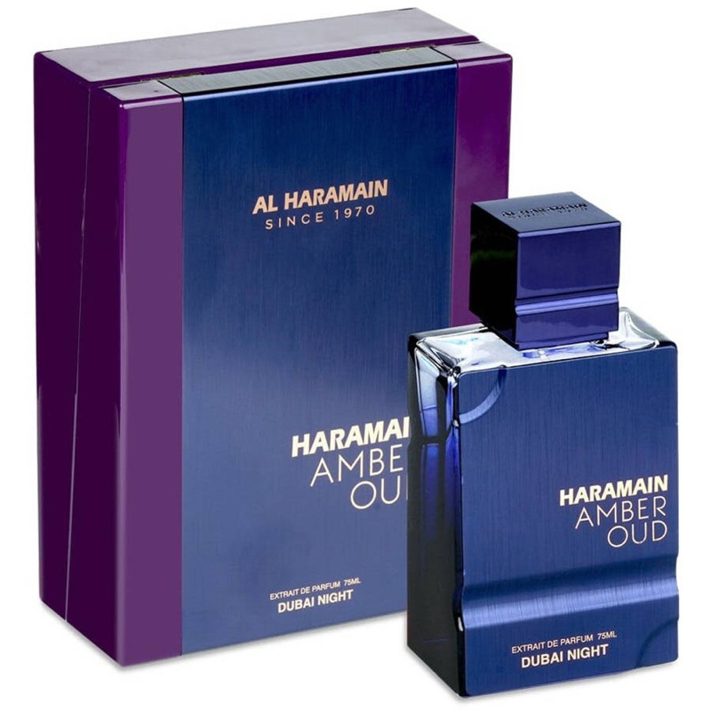 Haramain Amber OUD Dubai Night / Aqua 75ml Extrait De Parfum Authentic ...