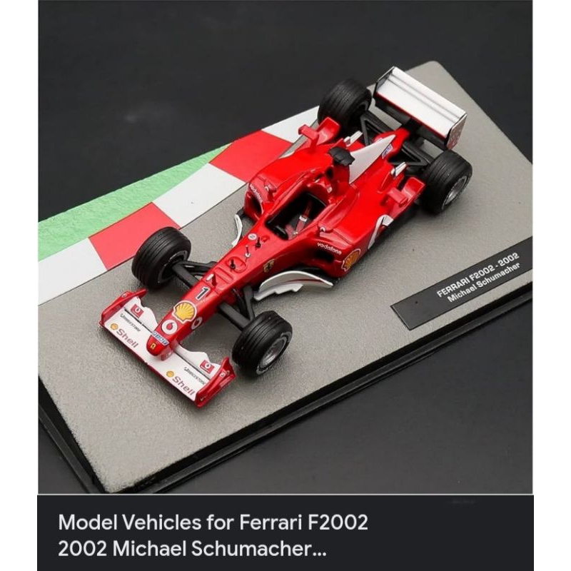FERRARI F2002-2002 MICHAEL SCHUMACHER | Shopee Malaysia