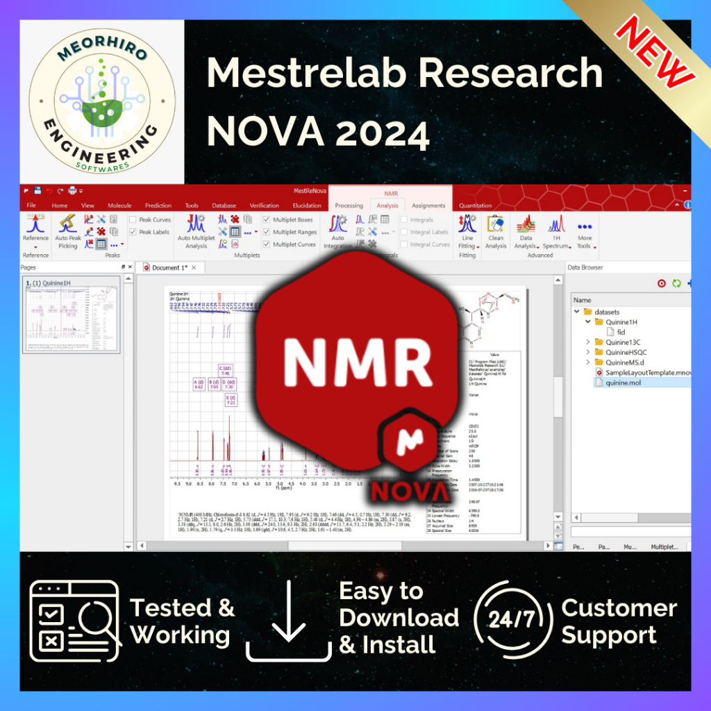 MestReNova Mestrelab Research Nova | Shopee Malaysia