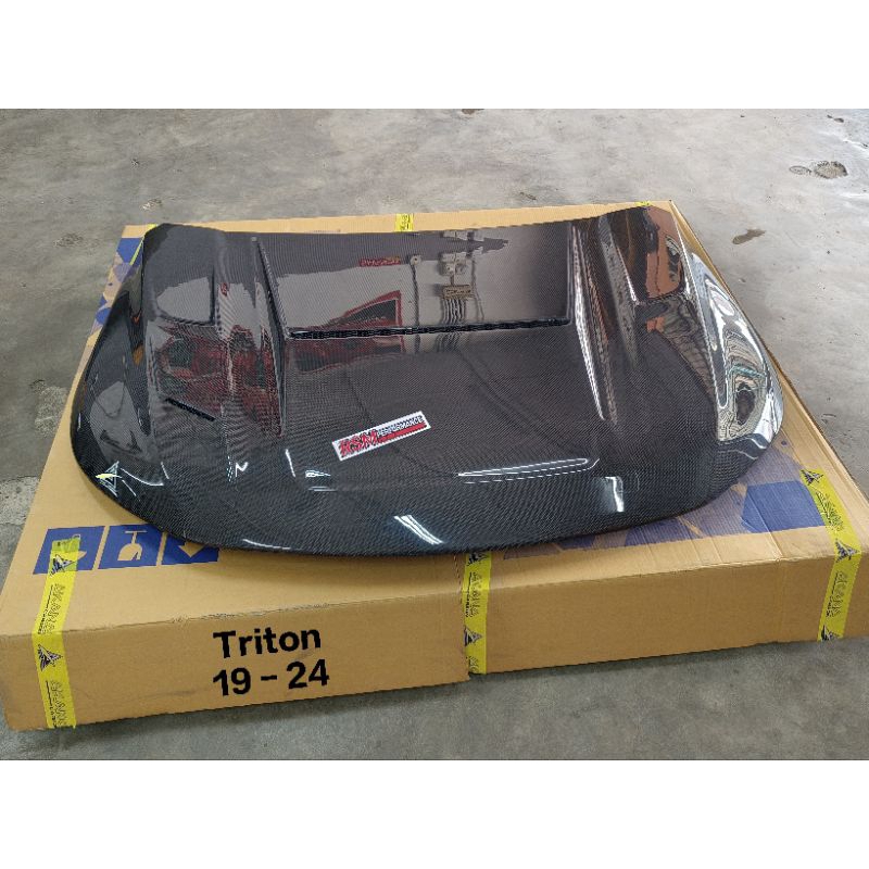 Akana carbon fiber bonet mitsubishi triton 2019 - 2024 Quest vgt premium Phantom Athlete ...