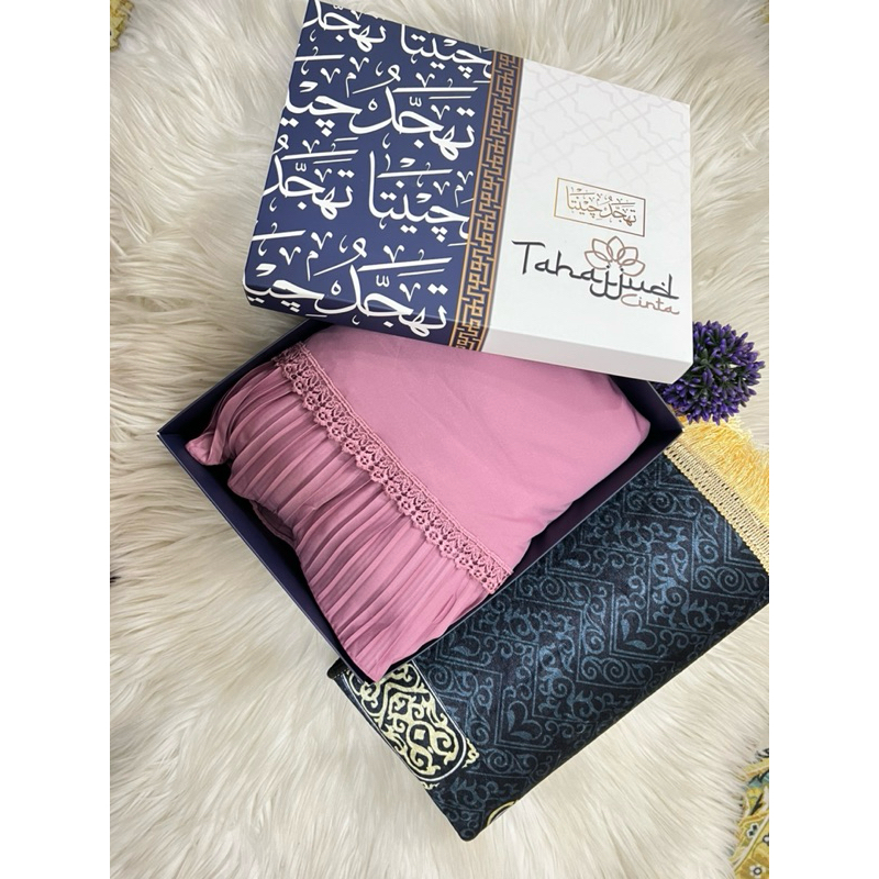 SET TELEKUNG KHADIJAH (TELEKUNG BELLA + MINI SEJADAH) TELEKUNG SOFT ...
