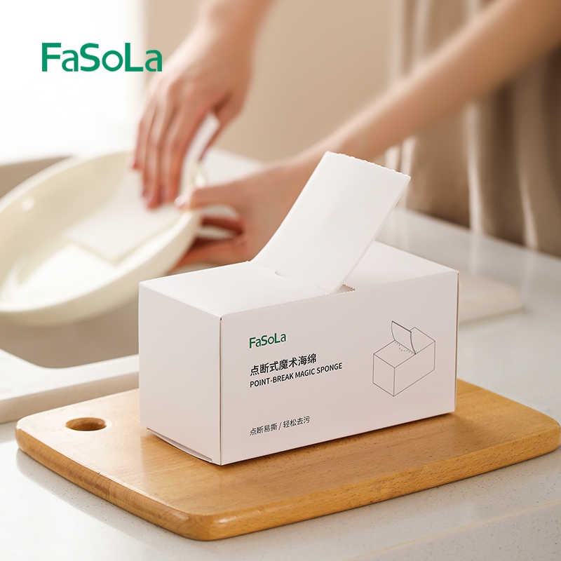 FaSoLa Point-breaking Magic Sponge（White）點斷式魔術海綿 | Shopee Malaysia