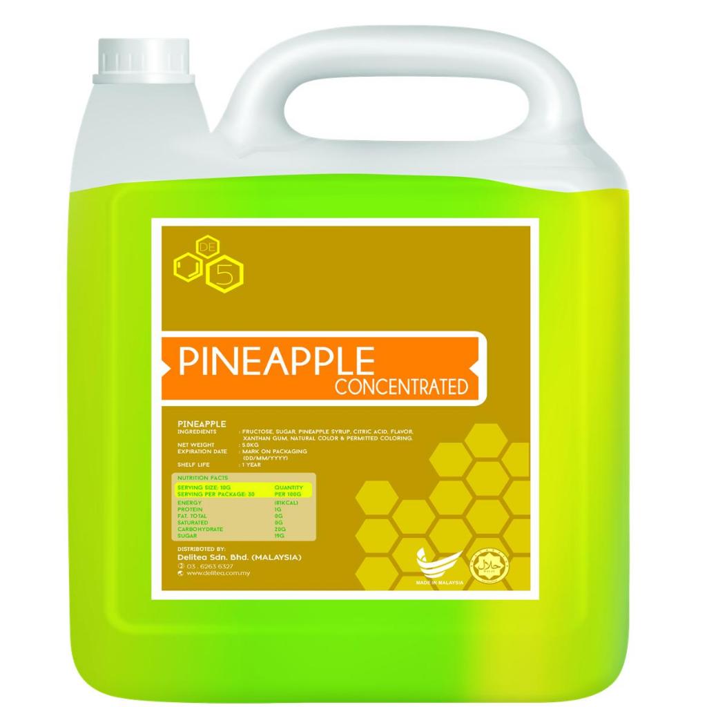 PINEAPPLE FRUIT JUICE CONCENTRATE 5KG / MINUMAN BALANG / DRINK BASE ...