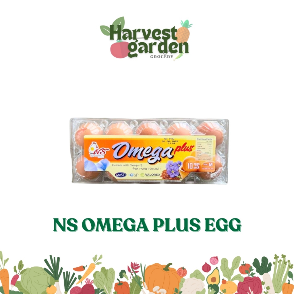 NS OMEGA PLUS EGG (10NOS/PKT) | Shopee Malaysia