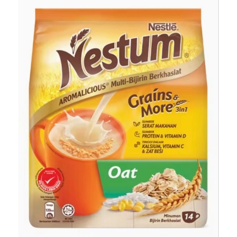 NESTUM OAT - GRAINS & MORE 3 IN 1 420g (14s x 30g) | Shopee Malaysia
