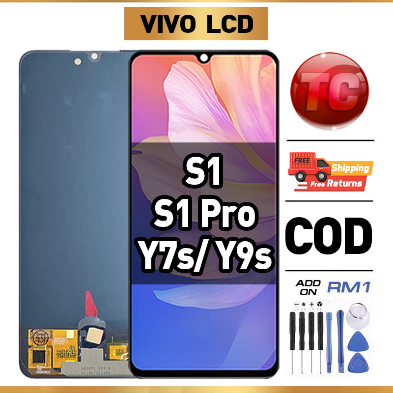 LCD VIVO S1/ S1 Pro/ Y7s/ Y9s Compatible For Original Glass Touch ...
