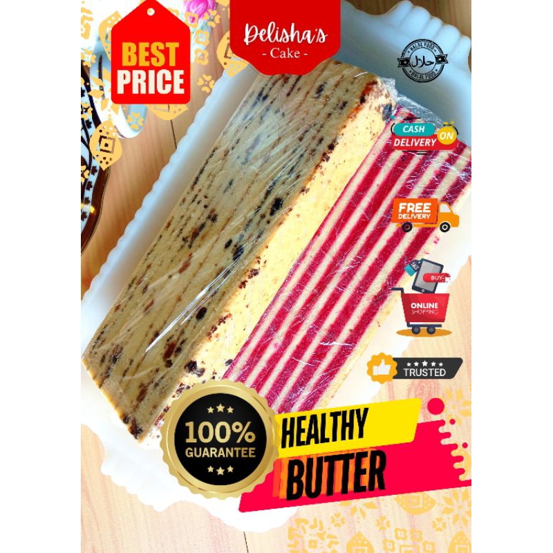 Kek Lapis Sarawak Butter Big Size by Delisha's Cake | Shopee Malaysia