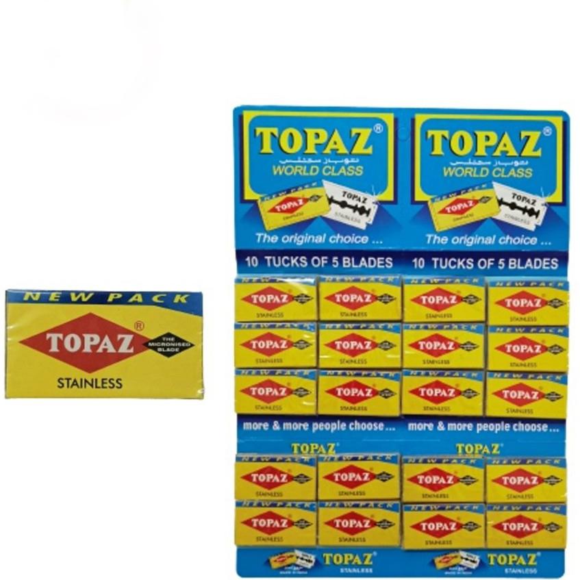 Topaz Blade 5's X 20 Tucks | Shopee Malaysia