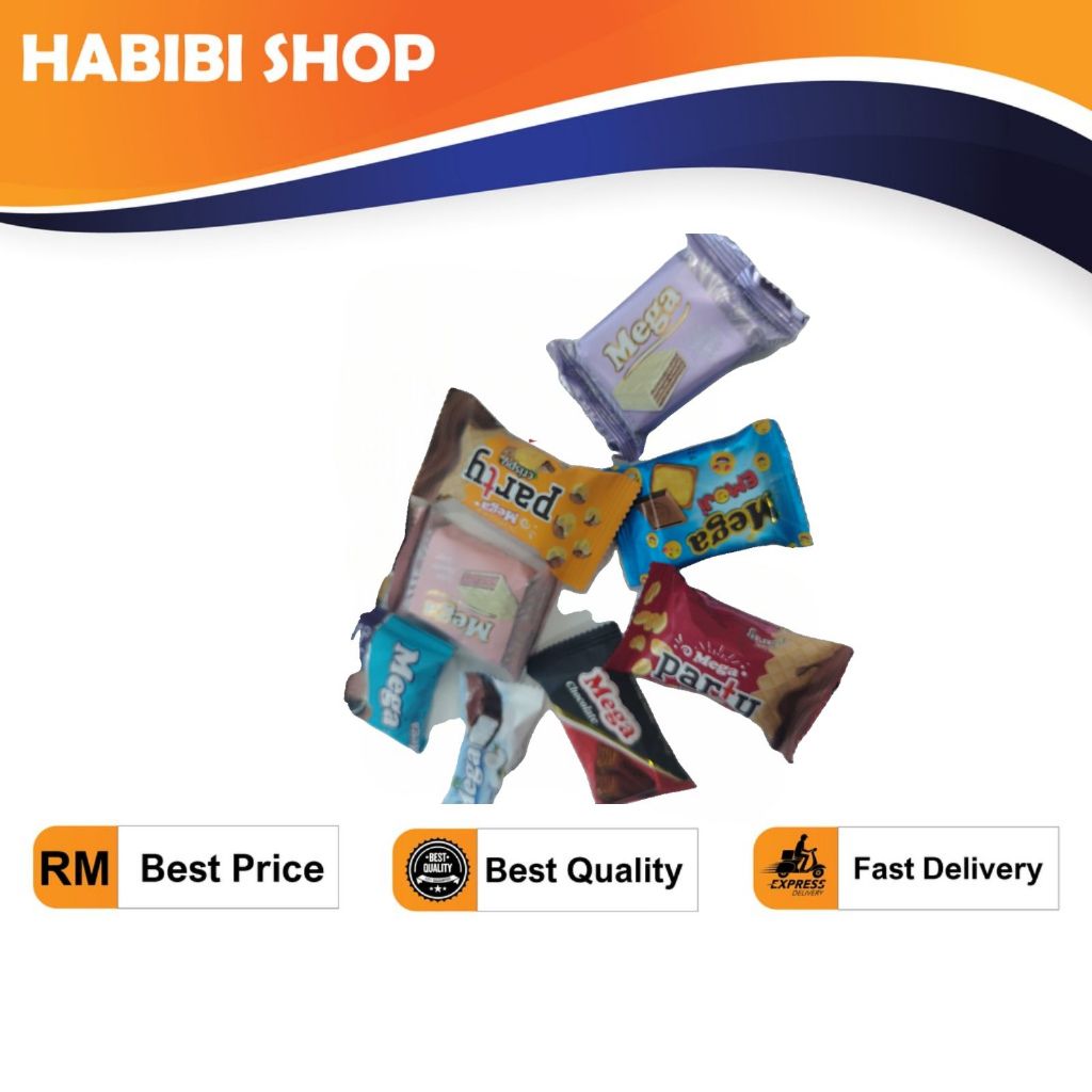 Mega Delight Biscuit made in Egypt with more than 20 kinds | Shopee ...