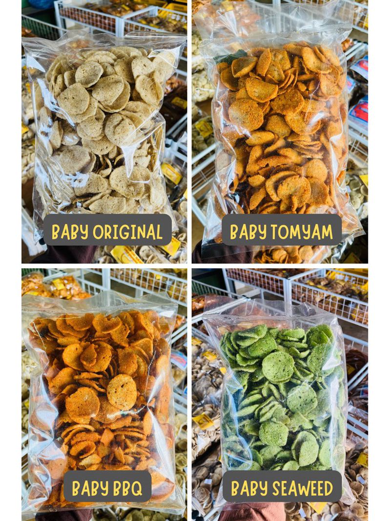 [300GRAM] [500GRAM] KEROPOK BABY SEGERA ORI KUALA BESUT ORIGINAL TOMYAM ...