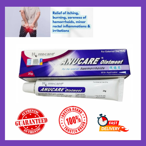 Homecare Anucare Ointment For the Relief of Haemorrhoids With ...