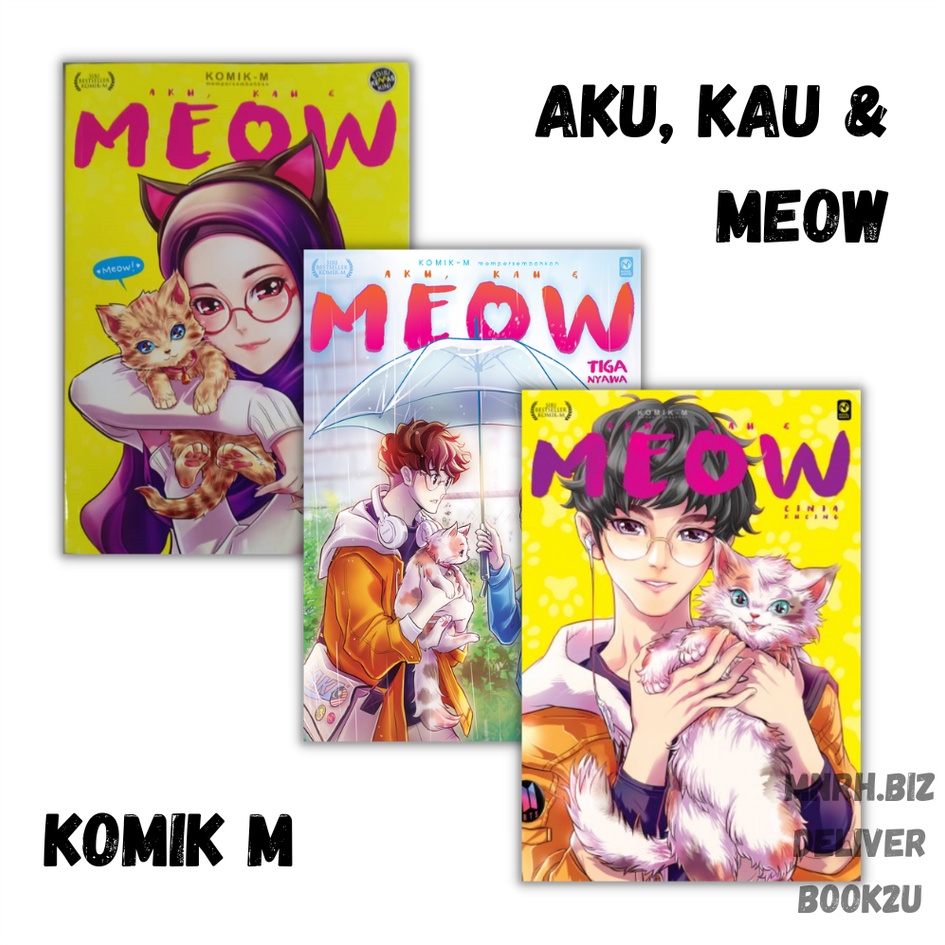 KOMIK M Buku Komik Aku, Kau & Meow Malay Comic Books | Shopee Malaysia