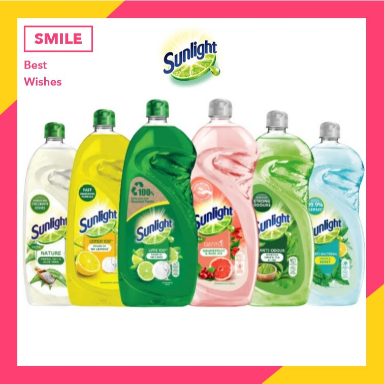 SUNLIGHT Dishwashing Liquid 800ml LIME/LEMON/ | Shopee Malaysia