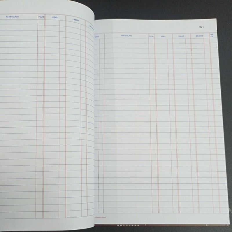 400PGS F4 3 COLUMN HARD COVER ACCOUNTING RECORD BOOK/BUKU CATATAN AKAUN ...