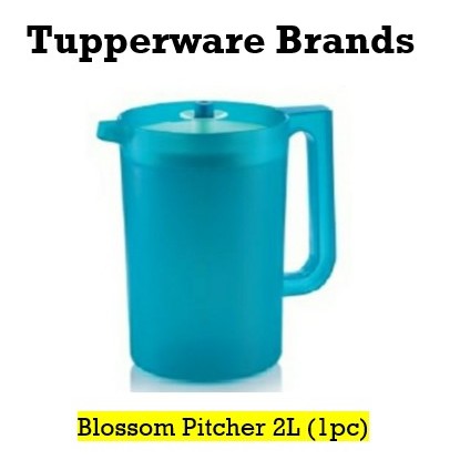 Tupperware Sheerly Elegant Pitcher 2.2L (1pc) Sheerly Elegant Tumbler 300ml ( 2pcs ) Blossom ...