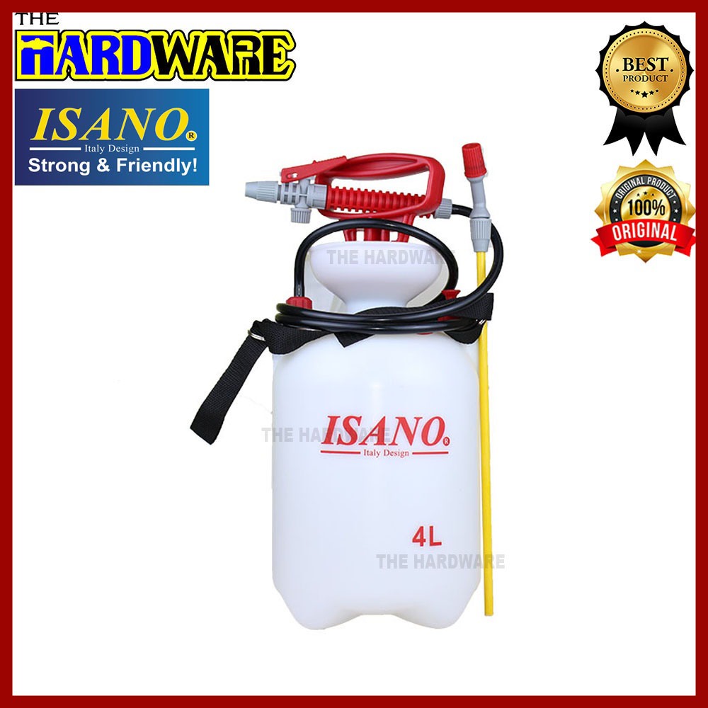 (4L/6L/8L)ISANO Garden Pressure Sprayer Adjustable spray nozzle ...