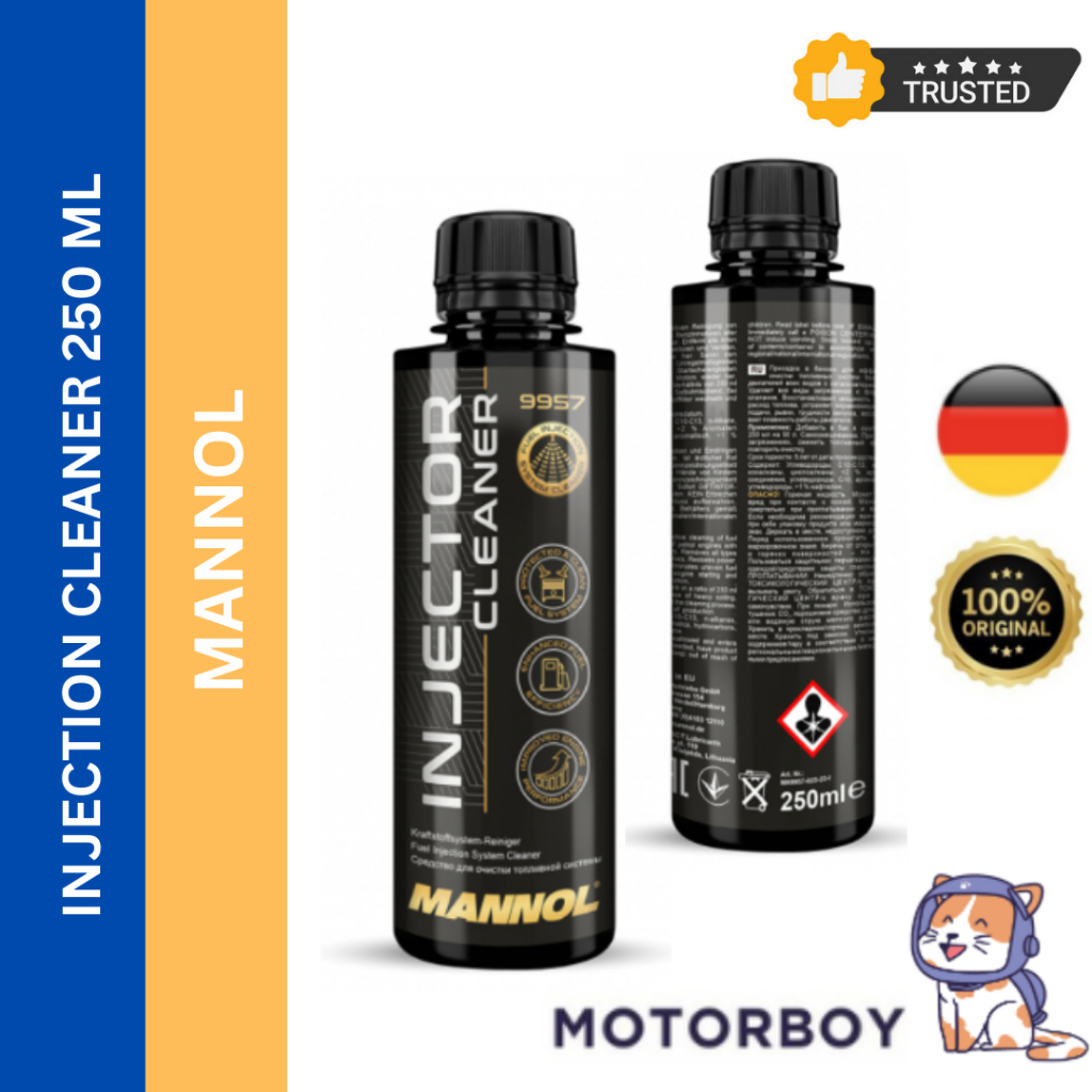 MANNOL INJECTOR CLEANER 9957 GERMANY 250ML | Shopee Malaysia