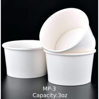 Ice Cream Cup 3oz / 5oz / 8oz / 10oz/ 12oz White Paper Ice Cream Cup ...