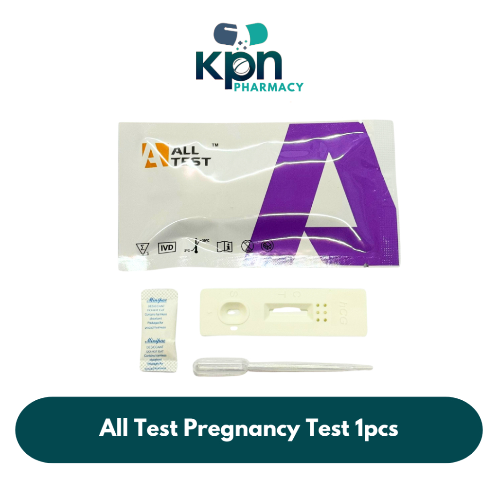 AllTest Urine Pregnancy Test (UPT) Kit Casette READY STOCK (EXP DATE ...
