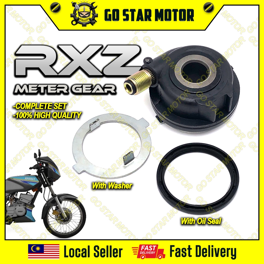 YAMAHA RXZ RXZ135 METER GEAR SET SPEEDOMETER GEAR ASSY / SPEEDO METER ...