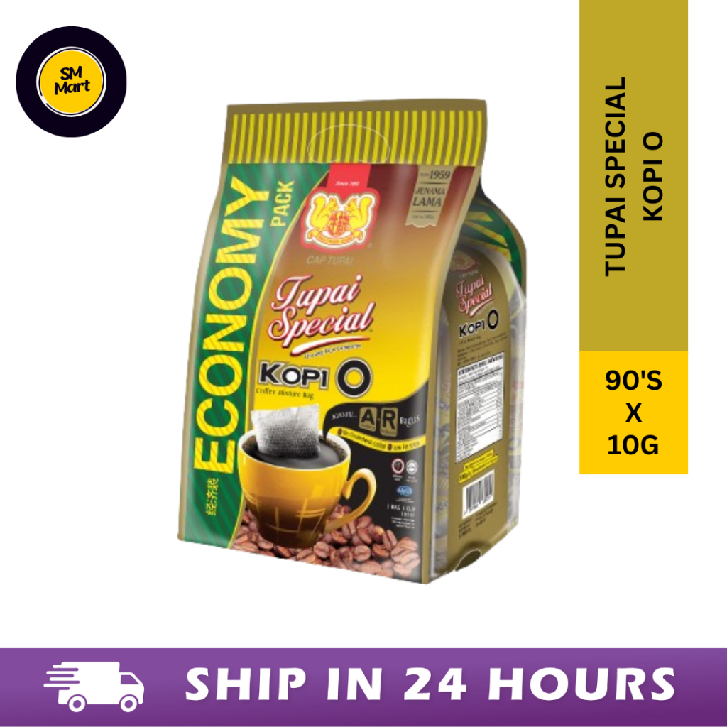 Coffee Kopi O 2in1 Cap Tupai Special Economy Pack 90s x 10g Coffee ...