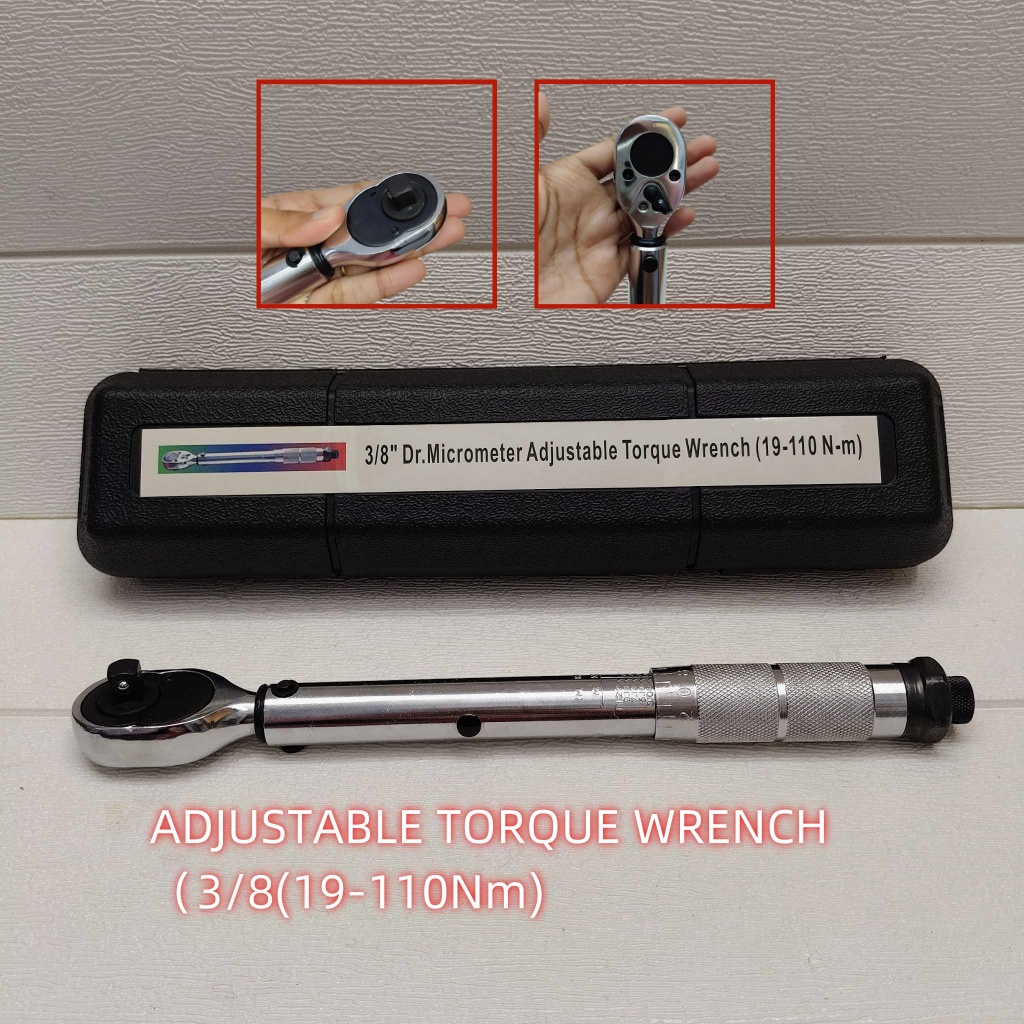ADJUSTABLE TORQUE WRENCH (3/8(19-110Nm)/FOR CAR/MACHINE/MULTIPURPOSE ...