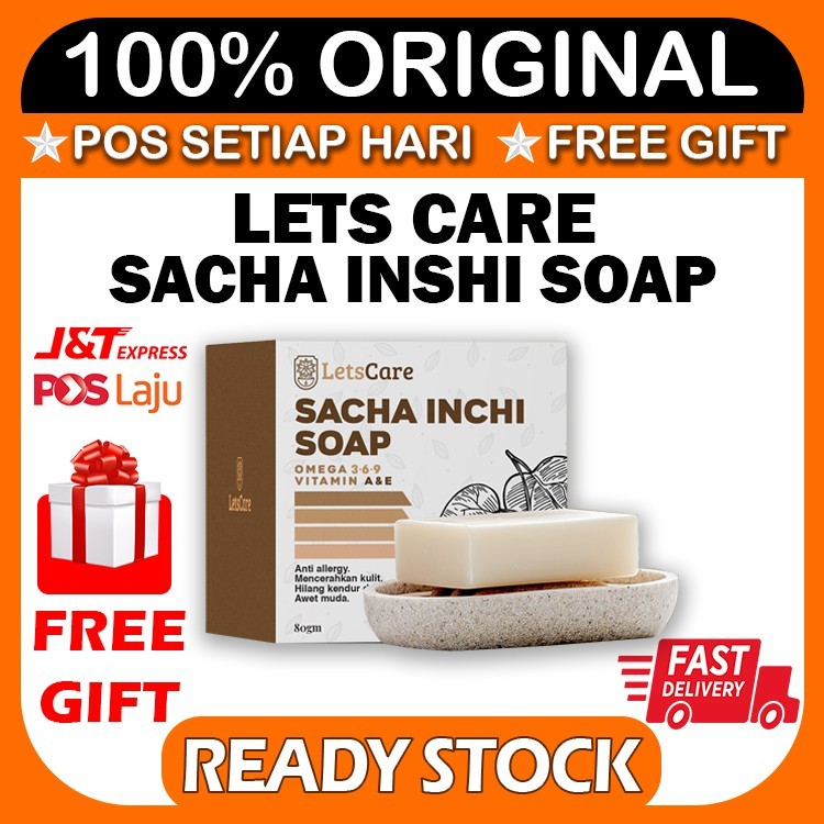 Sabun Sacha Inchi Letscare Sacha Inchi Soap Kulit Cantik LetsCare Face ...