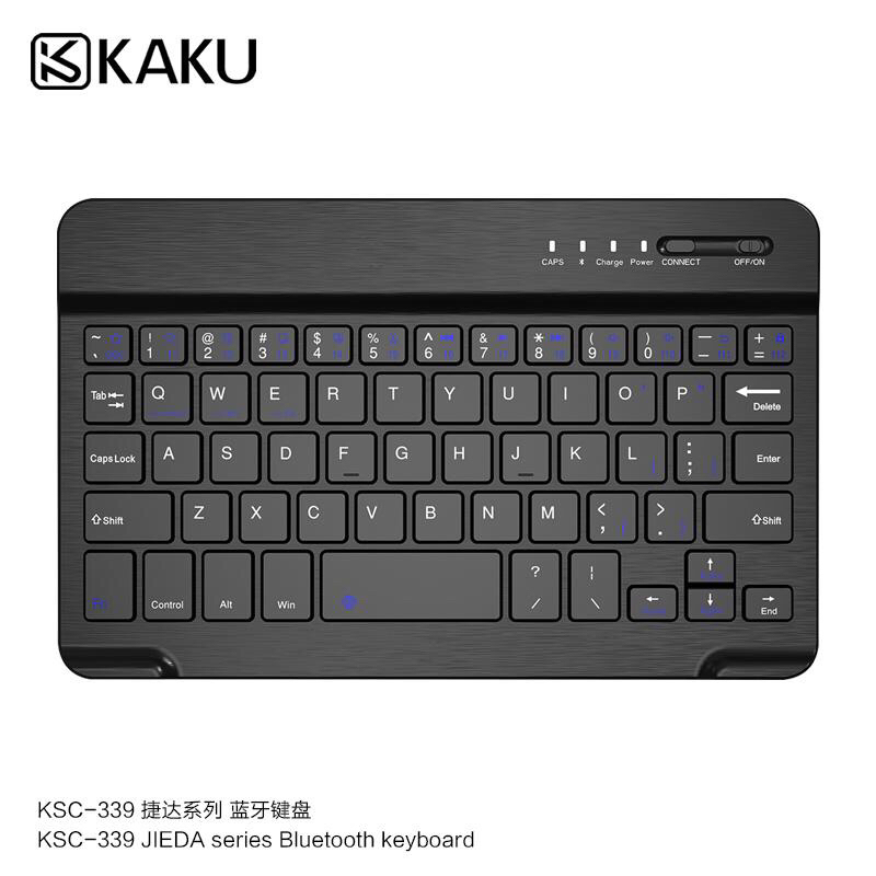 KAKU JIEDA 10" SMART WIRELESS BLUETOOTH KEYBOARD KSC-339 MULTI-SYSTEM ...