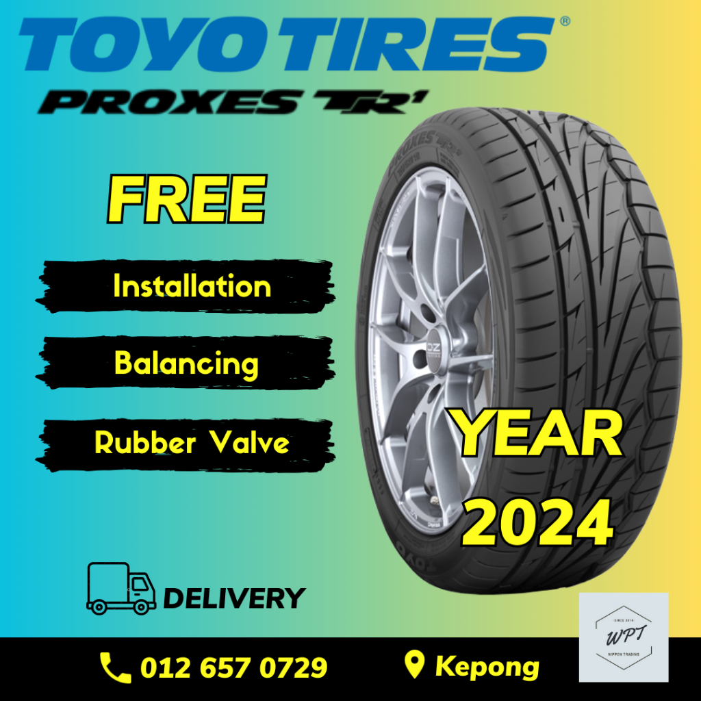 TOYO PROXES TR1 165/50R15 195/55R15 205/45R16 205/45R17 205/50R16 225/45R18 car tyre tayar tires ...