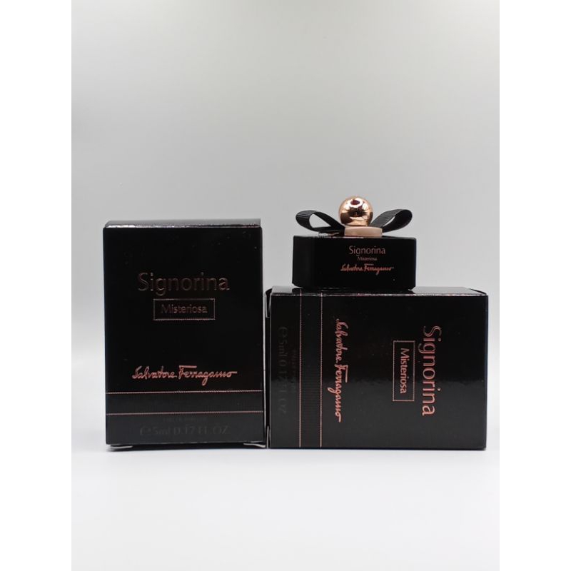 Signorina Salvatore Ferragamo EDP Miniature Perfume (5ml +/-) | Shopee ...