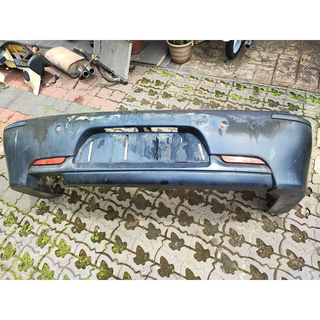 Proton Perdana V6 Rear Bumper with Bracket Reinforce Belakang | Shopee ...